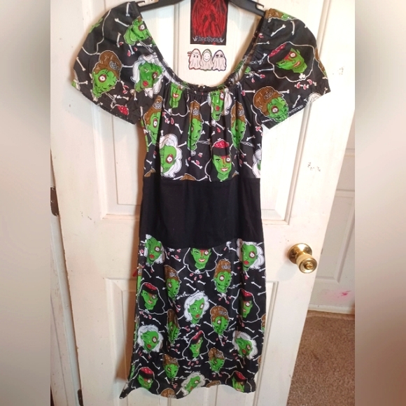Too Fast | Dresses | Too Fast Pin Up Zombie Dress | Poshmark